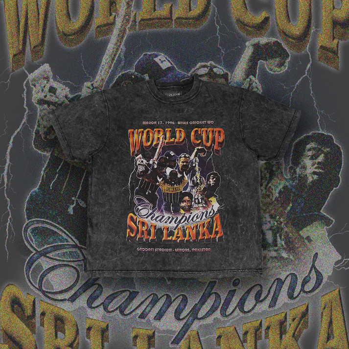 Sri Lanka 96' World Cup Tribute Tee – Uppercuts™️